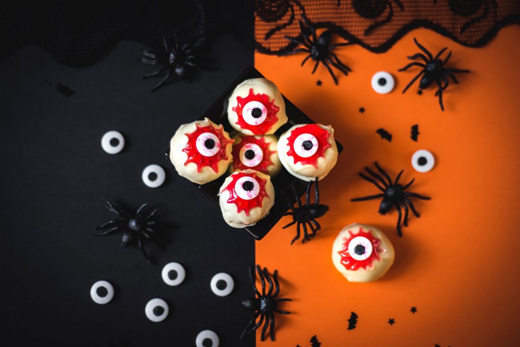 Zombie Peanut Butter Eye Balls (ή Μένουμε-Πάντα-Παιδιά) - WonderFoodLand